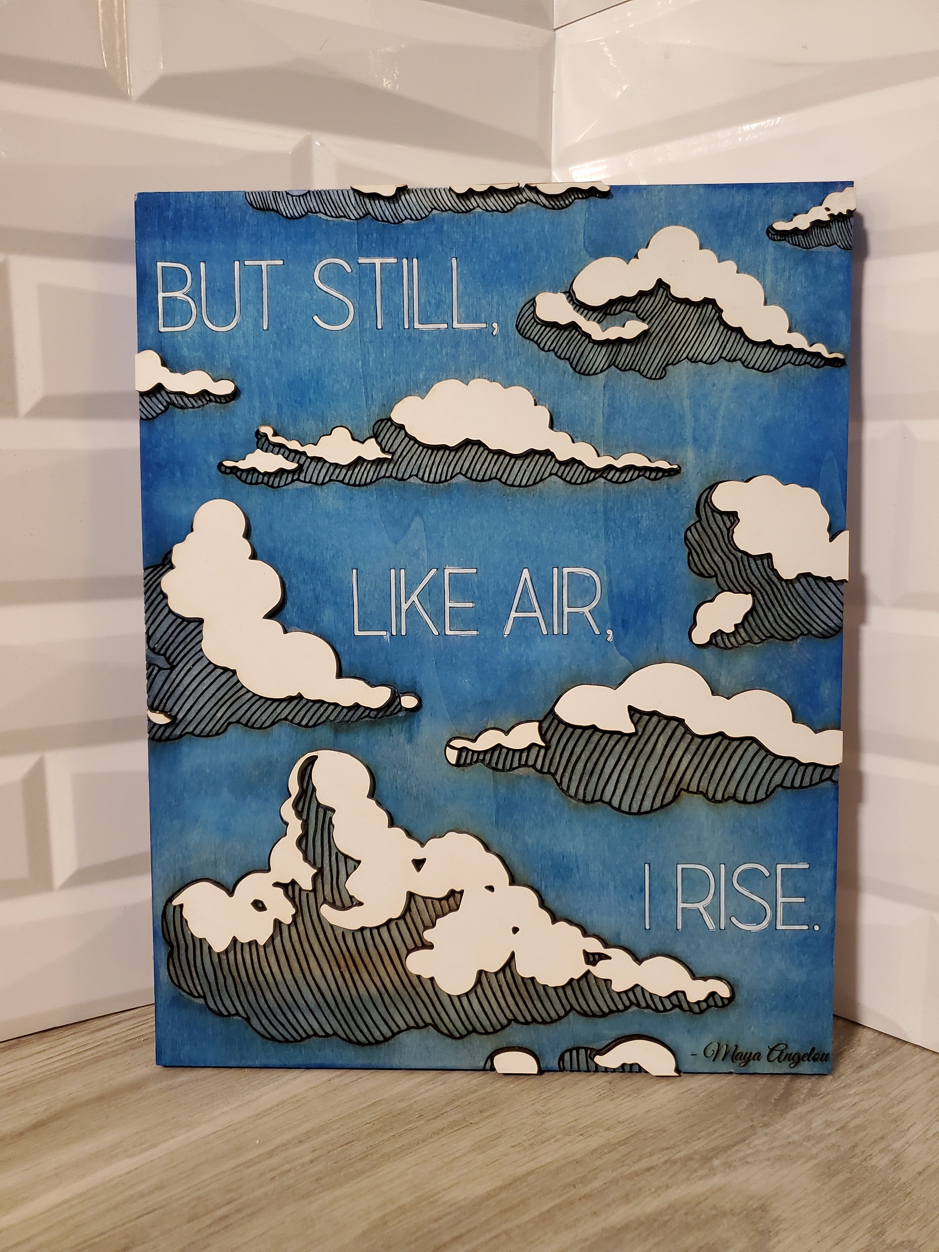 Still I Rise panel | Knask Designs